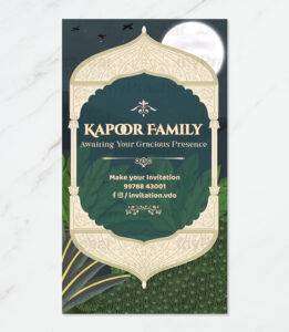 Wedding Invitation 20 (Raj Gharana Theme) – Best Wedding Invitation ...